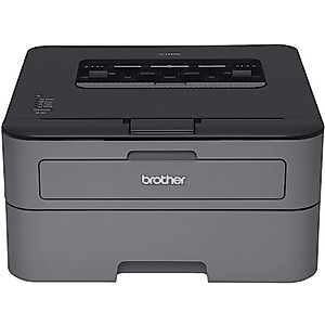 Brother HL-L23 00D Compact Laser Monochrome Printer - Auto Duplex Printing - Up to 26 Pages/Minute - Up to 250 Sheet Paper Input - 2400 x 600 dpi - Hi Speed USB Connectivity + HDMI Cable