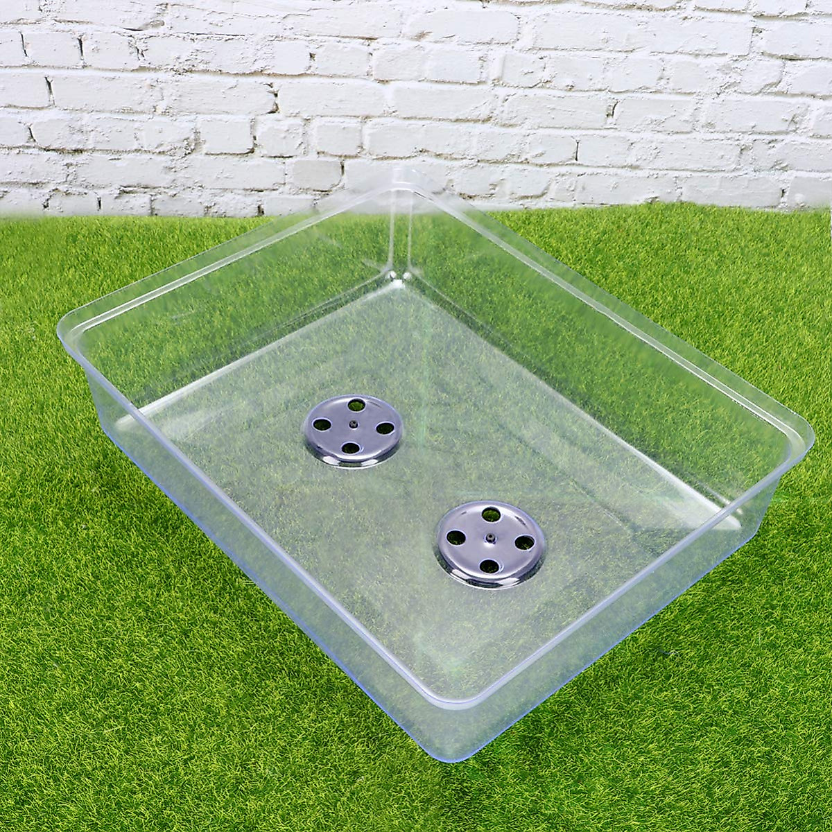 1pc Pot Protective Lid Heat Preservation Nursery Pots Lid Gardening Moisturizing Cover Nursery Pots Cover Transparent Planter Pot Lid