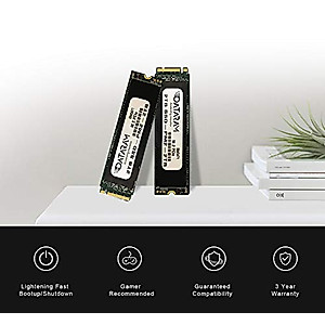 Dataram Internal SSD, PCIe NVMe M.2 2280 Solid State Drive, PCIe Gen3 8Gb/s (2TB)