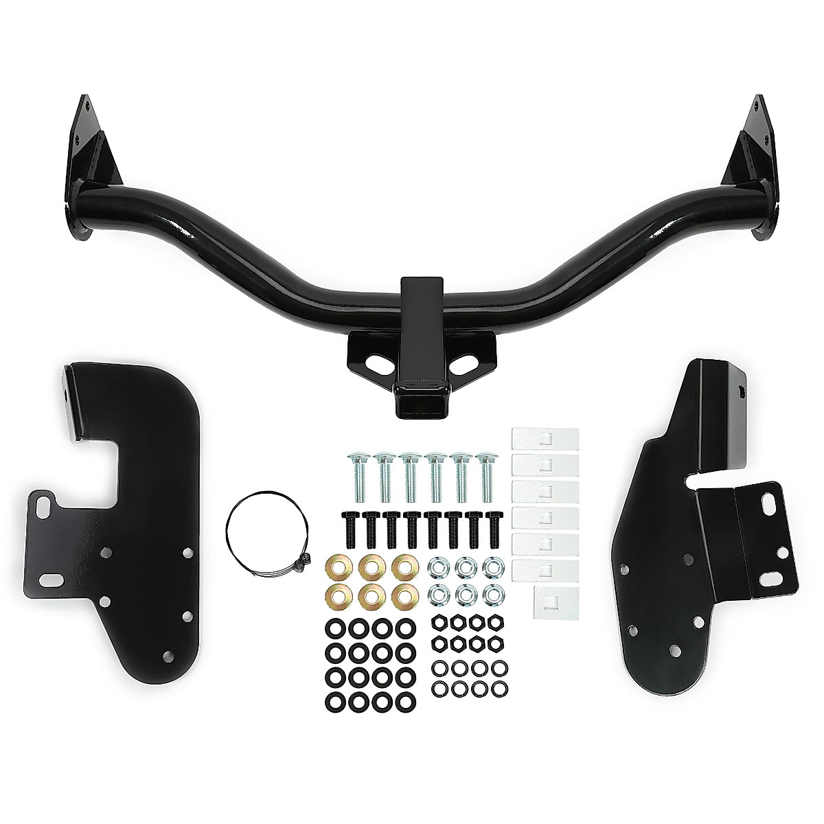 ECOTRIC Class 3 Trailer Hitch Compatible with 2005-2011 Mercury Mariner 2005-2012 Ford Escape Tribute Replacement for 13650 2" Receiver Hitch Rear Bumper Tow Hitch