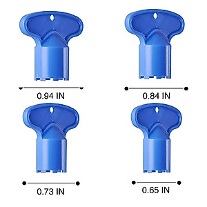 12 Pieces Moen Aerator Faucet Aerator Replacement for Sink Aerators and 5 Pieces Faucet Aerator Key Wrenches Removal Tool for Bathroom or Kitchen Sink