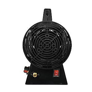 Remington 60,000 BTU Battery Operated LP Forced Air Heater - Variable Output - Battery Not Included