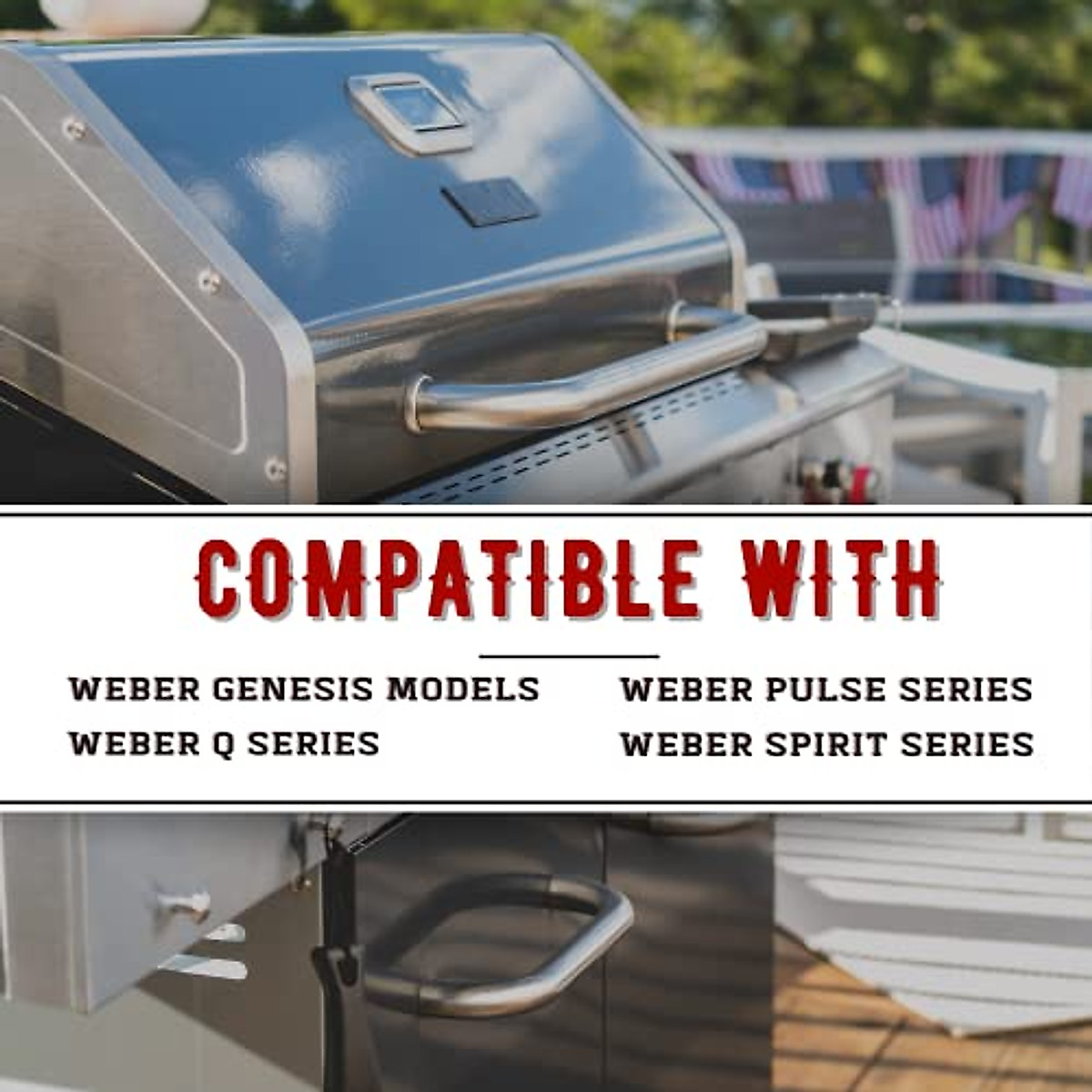20 Pack Grease Drip Pan Liners | Compatible with Weber 6415, Genesis, Genesis II LX 200 300, Pulse, Q, Traveler, Spirit Gas Grills | Disposable Aluminum BBQ Drip Tray Replacement | 7.5 x 5 x 1.4 Inch