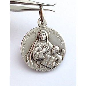 I G J Saint Francesca from Rome Medal - The Patron Saints Medals