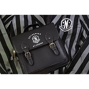 Wednesday Nevermore Mini Backpack Cosplay Adult Bag With Thing Charm