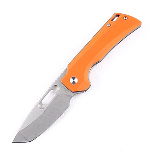 JEABROTHER sharp folding pocket knife, 14C28N blade, G10 handle, lined lock, steel clip, EDC overturning utility knife, used for hunting, camping, hiking and fishing