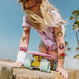 CHARLENT 408 PCS Individually Wrapped Temporary Tattoos for Kids - Mixed Tattoos for Kids Birthday Party Favors Goodie Bag Fillers