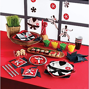 Creative Converting Karate Party Banner, 1 ct, Multicolor, 7" x 120"