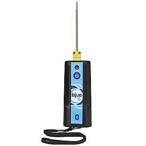 Cooper-Atkins 92010-K Blue2 - Bluetooth Temperature Monitor, Bluetooth Temperature Probe (Type-K Wireless Temperature Kit)