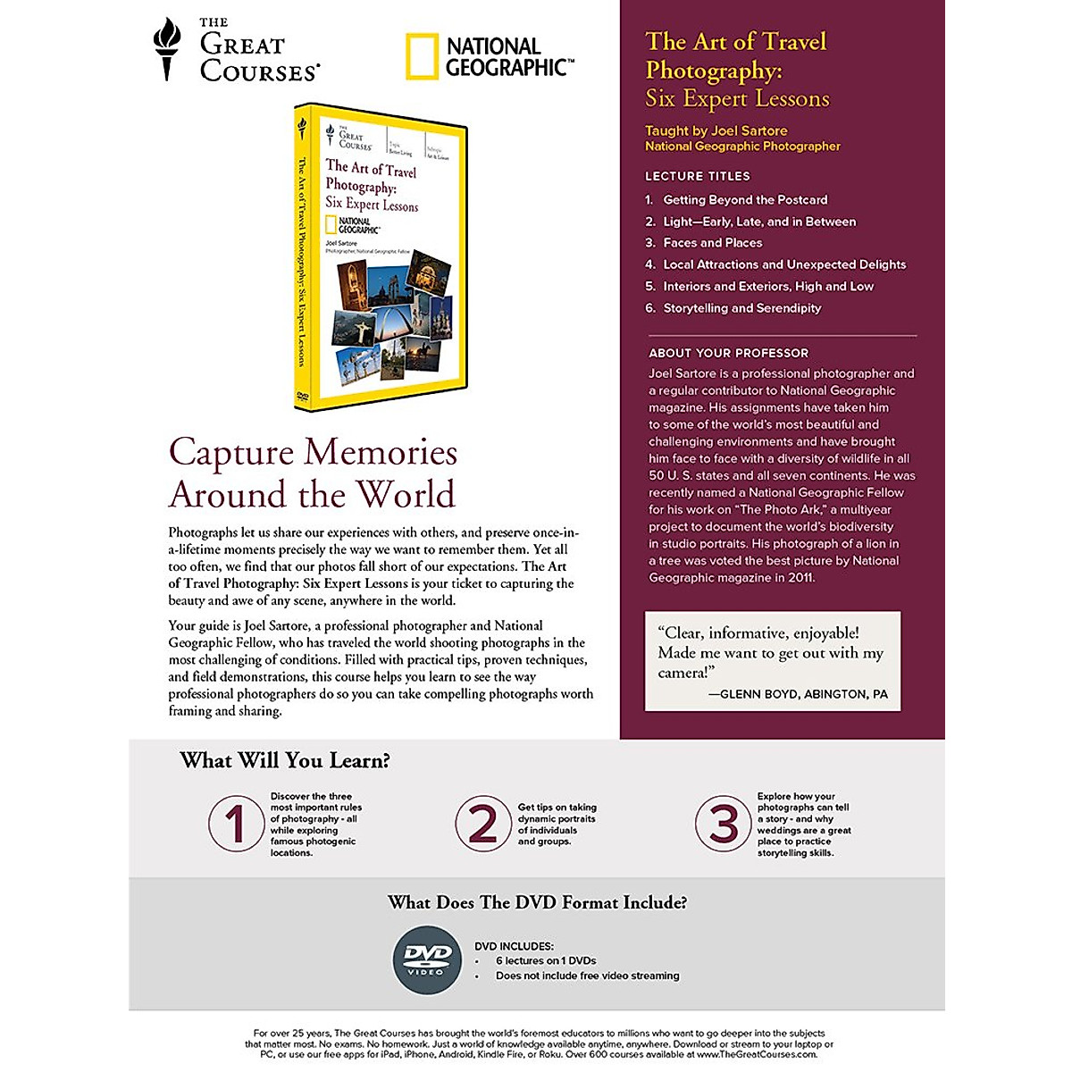 The Art of Travel Photography: Six Expert Lessons