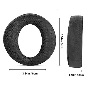 VEKEFF Replacement Earpads for Sony PlayStation 5 PS5 Pulse 3D Wireless Headset (Fabric)