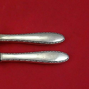 Manchester by Manchester Sterling Silver Roast Carving Set 2pc HH WS Vintage