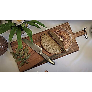 Lipper International Acacia Wood Kitchen Cutting and Serving Board, 21-1/2" x 8-3/4" x 3/4"