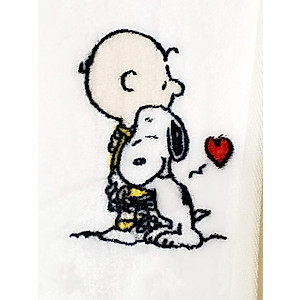 CHDENUO Peanuts Gang Snoopy Valentine's Love in The Cards Heart Throw Blanket