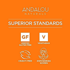 Andalou Naturals Pumpkin Honey Glycolic Mask, Brightening & Exfoliating Face Mask with Glycolic Acid & Vitamin C, Gently Removes Dirt and Brightens Skin, 1.7 fl oz