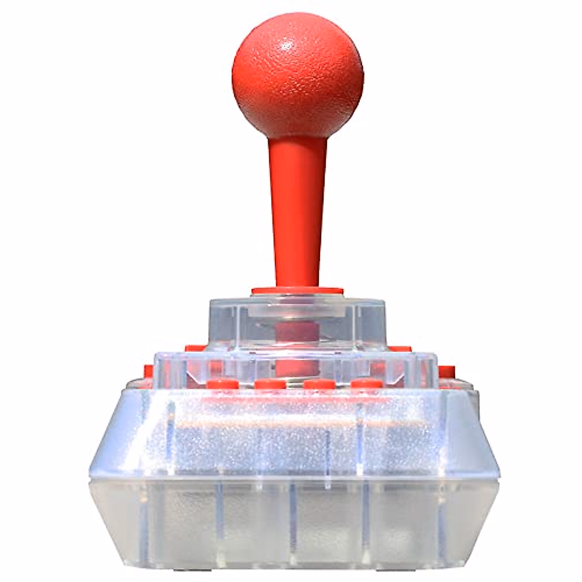 The C64 Micro Switch Joystick - Clear (Electronic Games)