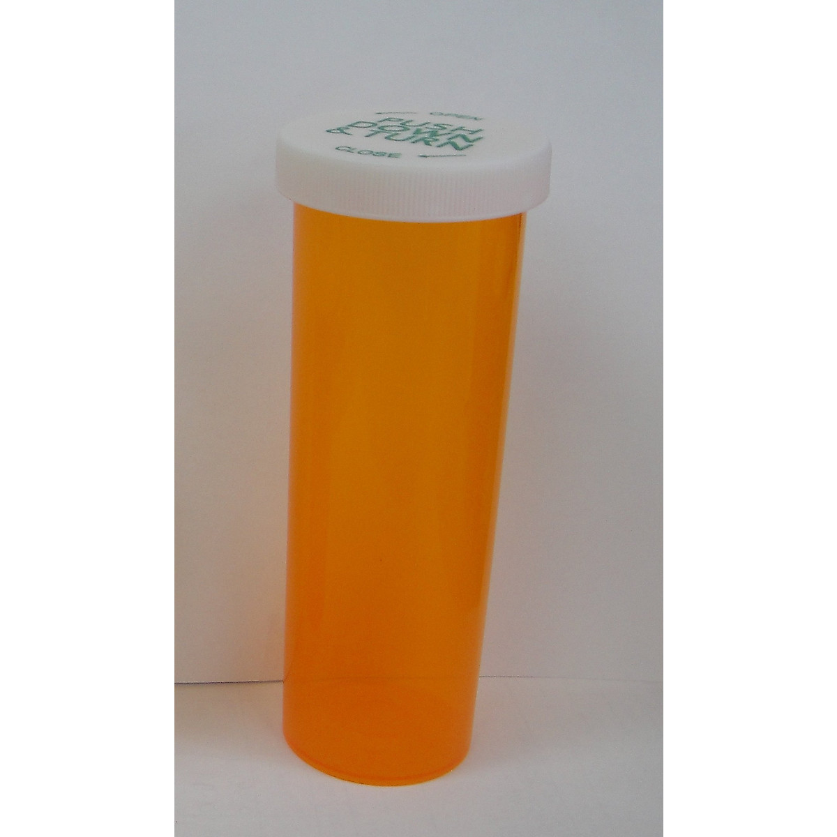 60 Dram Prescription Pill Bottle/Vials; Large Size 3.75 Oz / 60dram with Child Resistant Caps, Pack of 6