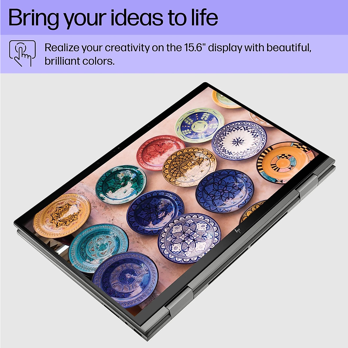 HP Envy Laptops 15.6inch Touchscreen 2023 - AMD Ryzen5 7530U - 32GB RAM - 1TB PCIe SSD - 360 Convertible - Windows11 Pro - Backlit Keyboard - Wi-Fi6E - USB C - Webcam - Business Laptop - HDMI Cable