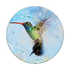 Hummingbird Nature for Birds lovers Gift PopSockets Grip and Stand for Phones and Tablets