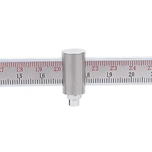 LOYALHEARTDY Mud Hydrometer Mud Scale Liquid Densimeter Hydrometer Mud Gravity Balance Hydrometer with Measuring Range 8-21lb/gal Measuring Accuracy 0.1lb/gal