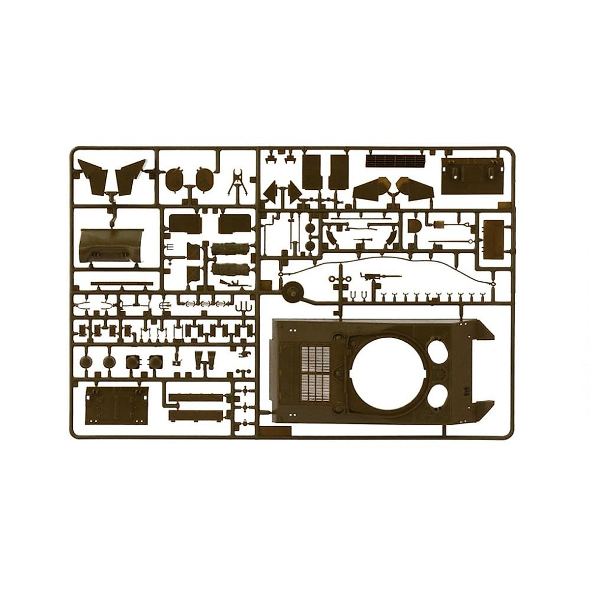 Italeri -M4A2 Sherman US Marine Body 1/35, I6583
