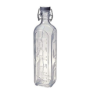 Kilner Clip Bottle, 33.8 fl oz (1 L), Clear