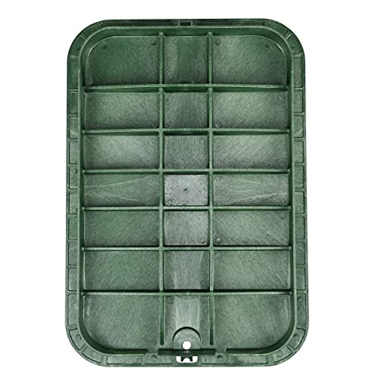 NDS 117BC 13 20 Valve Box Overlapping Cover-ICV, Jumbo, 13 x 20-Inch, Black/Green
