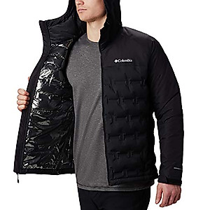 Columbia Men's Grand Trek Down Jacket, Black, Medium