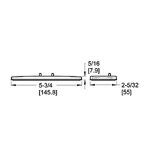 Pfister 961-230J Deckard Deckplate for 1-Handle Bathroom Faucet, 1 Count (Pack of 1), Matte Black
