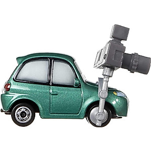 Disney Cars Dash Boardman, Miniature, Collectible Racecar Automobile Toys Based on Cars Movies, for Kids Age 3 and Older, Multicolor