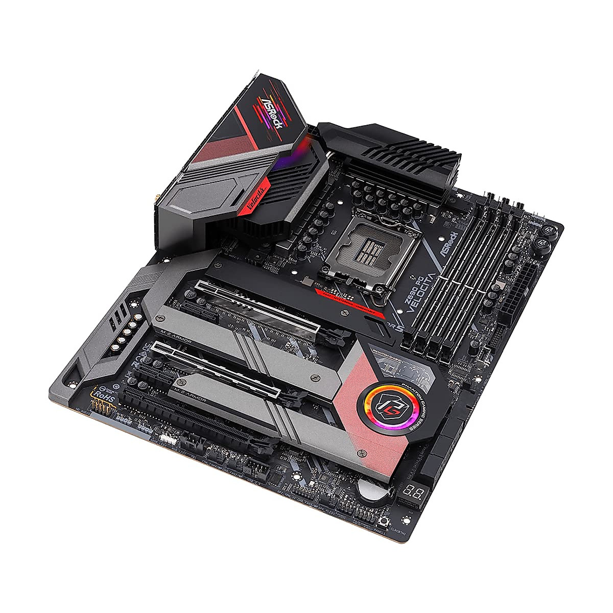 ASROCK Z690 PG Velocita Socket LGA1700/ Intel Z690/ DDR5/ SATA3&USB3.2/ M.2/ WiFi/ATX Motherboard