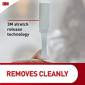 Command 20 Lb XL Heavyweight Picture Hanging Strips, Damage Free Hanging Picture Hangers, Heavy Duty Wall Hanging Strips for Living Spaces, 8 White Adhesive Strip Pairs