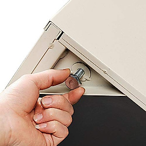 Global Industrial 30"W Premium Lateral File Cabinet, 5 Drawer, Putty