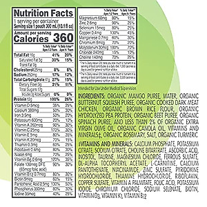 Compleat Pediatric Organic Blends Chicken-Garden, 10.1 fl oz Pouch, 24 Count