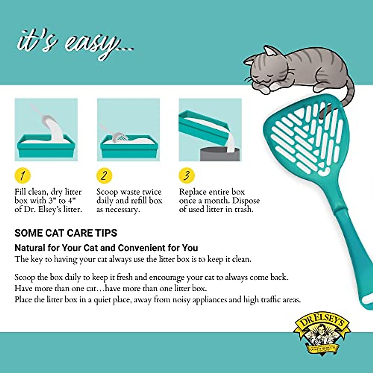 Dr. Elsey's Respiratory Relief Gel Cat Litter, 7.5-lb Bag