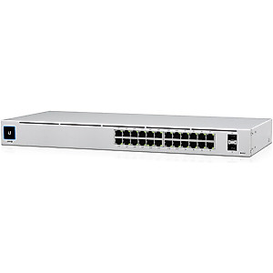 Ubiquiti Networks UniFi USW-24 Configurable 24-Port Gigabit Layer 2 Ethernet Switch with SFP