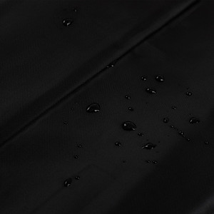 Sunolga 34 Inches Waterproof Under Door Draft Stopper Filled with Glass Beads & Cotton, Removable Machine Washable 2 lb Sound Proof Door Draft Blocker for Door & Window, Black