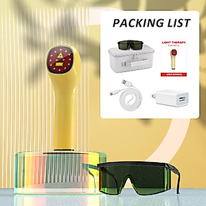 KTS Laser Therapy for Dogs,Portable Red Light Vet Device for Dogs Pets Muscle & Hip and Joint Arthritis Pain Relief,Wound Care Clear Skin Problems,Reduce Inflammation