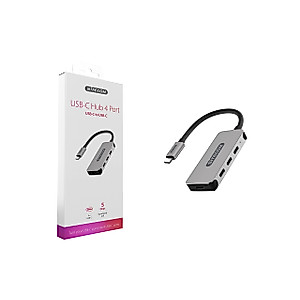 Sitecom CN-385 interface hub USB 3.2 Gen 1 (3.1 Gen 1) Type-C 5000 Mbit/s Aluminium, Black