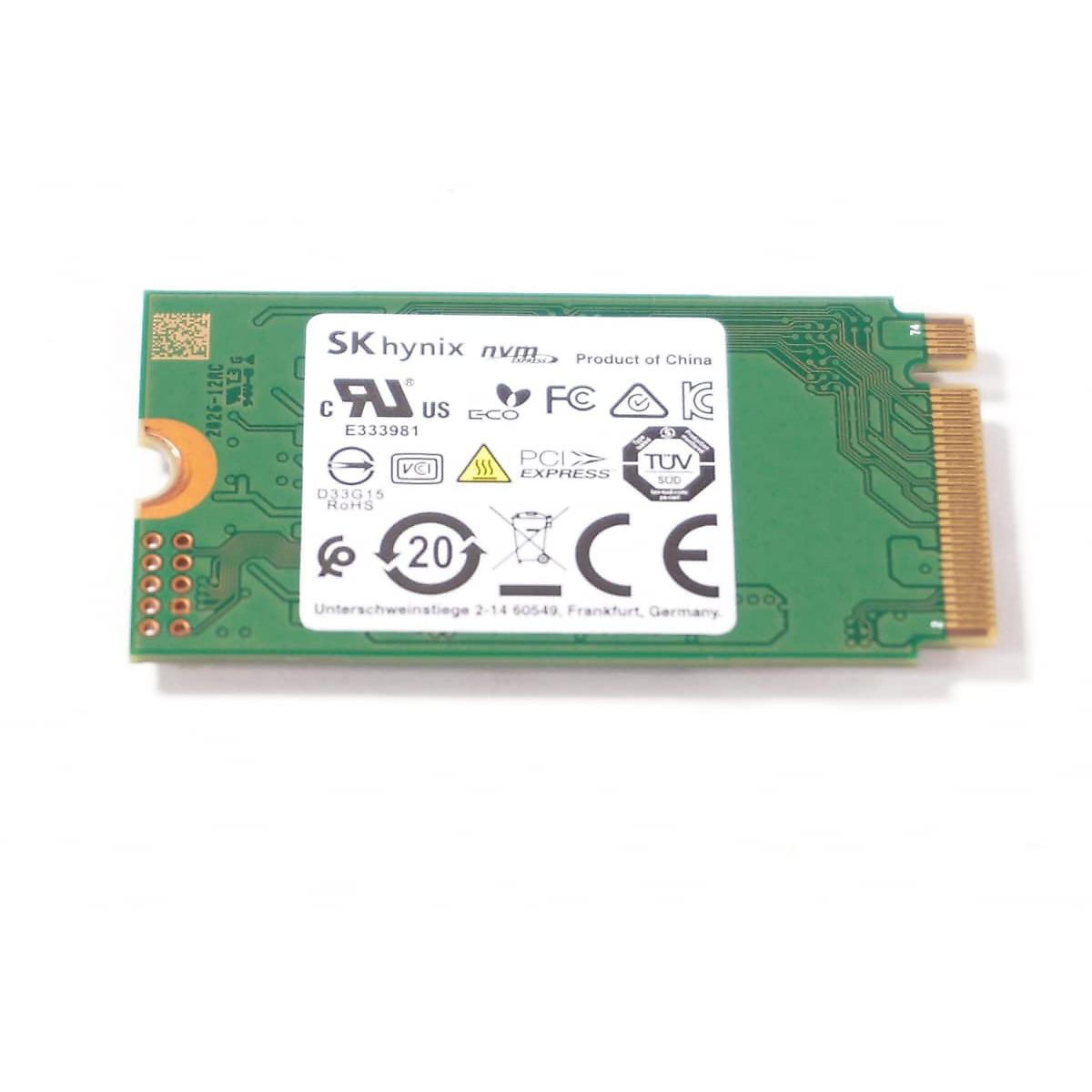 FMB-I Compatible with HFM512GDHTNI-87A0B Replacement for 512GB M.2 PCIe Gen 3 SSD Drive 81YK006XUS