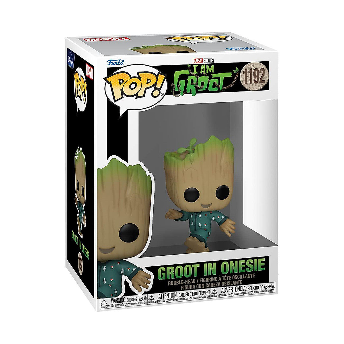 Funko Pop! Marvel: I Am Groot, Groot in Onesie