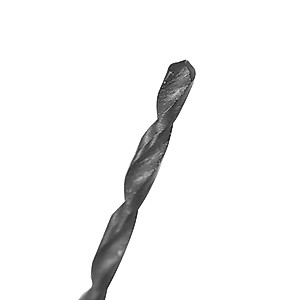 uxcell High Speed Steel Lengthen Straight Shank Twist Drill Bit Fully Ground Black Oxide 1mm Drill Diameter 60mm Total Length 33mm Drill Bit Length 6 Pcs