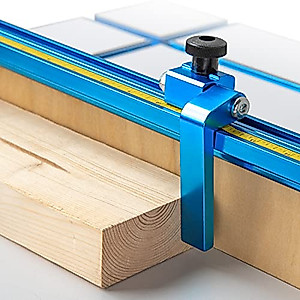 POWERTEC 71135 2-1/4-Inch Fence Flip Stop for Woodworking