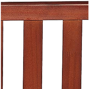 Casual Home Luggage Rack, Walnut, Solid Wood