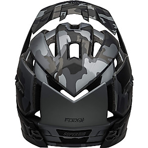 Bell Super Air R MIPS Adult Mountain Bike Helmet - Matte/Gloss Black Camo (2023), Large (58-62 cm)