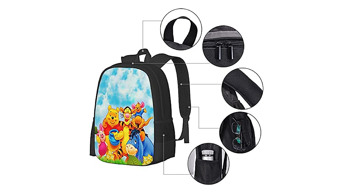 Funny 16 Inch Backpack for Travel and Sports