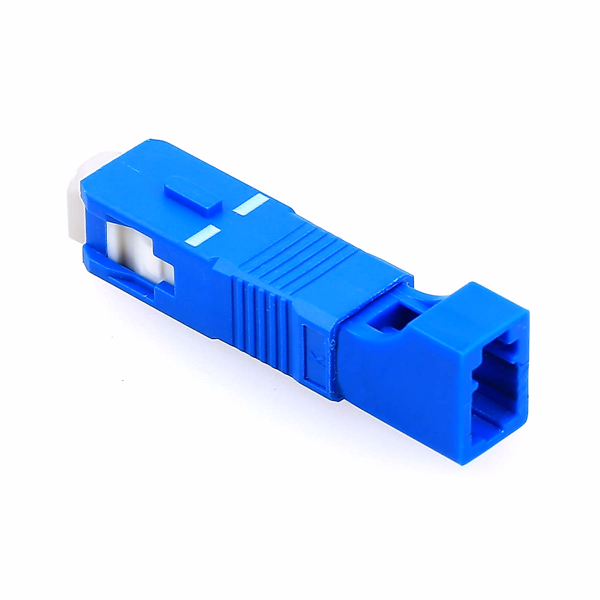 KELUSHI FTTH Optical Equipment Tool LC Female to SC Male Hybrid Flange Singlemode 9/125 SM Optical Fiber Adapter Connector for Digital Communication