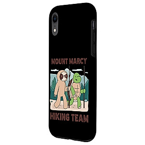 iPhone XR Mount Marcy hiking team climbing expedition Camping sloth Case