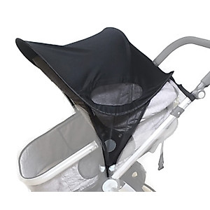 Summer Stroller Cover Sun Shade for Universal Fit Sunshade Sun Rain Cover Anti-UV Umbrella Canopy Parasol for Carriage Car Seat Stroller Jogger