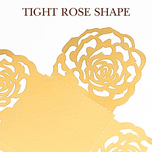 TOYANDONA 50Pcs Paper Truffle Wrappers Truffle Wrap Liners, Small Flared Paper Baking Cups Cupcakes Muffin Case Trays for Baby Shower Wedding Birthday